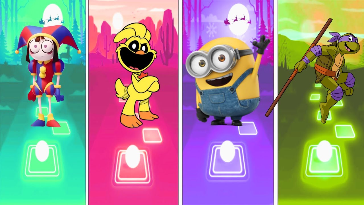 the Digital cruise coffin🆚smiling critters coffin🆚minions coffin🆚ninja ...