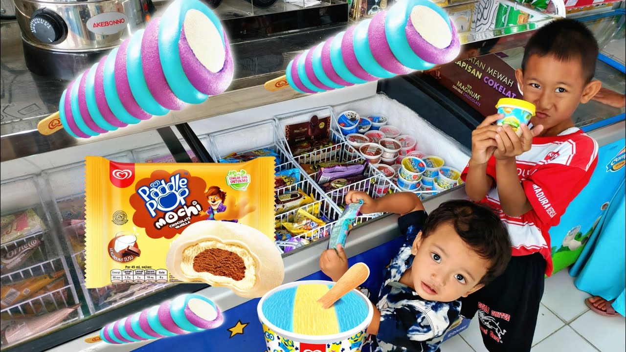DRAMA BORONG ES KRIM PADDLE POP MINION PADDLEPOP TWISTER PADDLE POP ...
