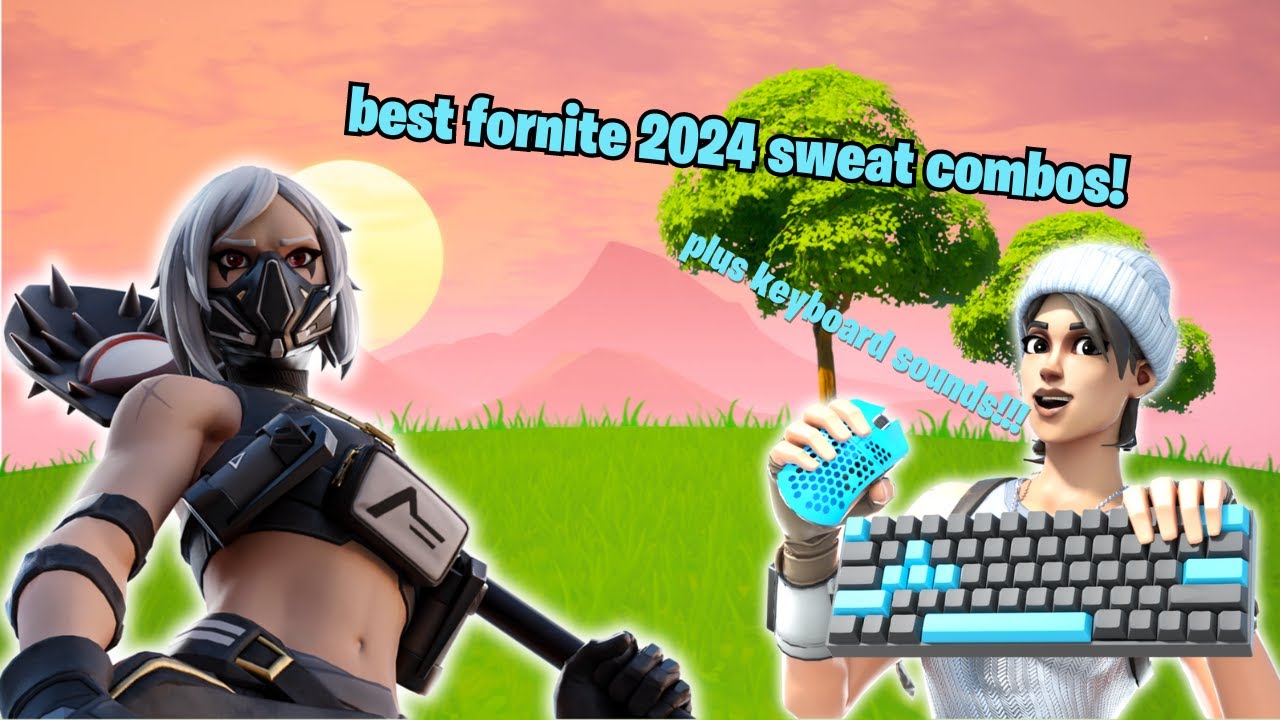best fortnite sweat combos 2024! (plus keyboard sounds!!) - YouTube