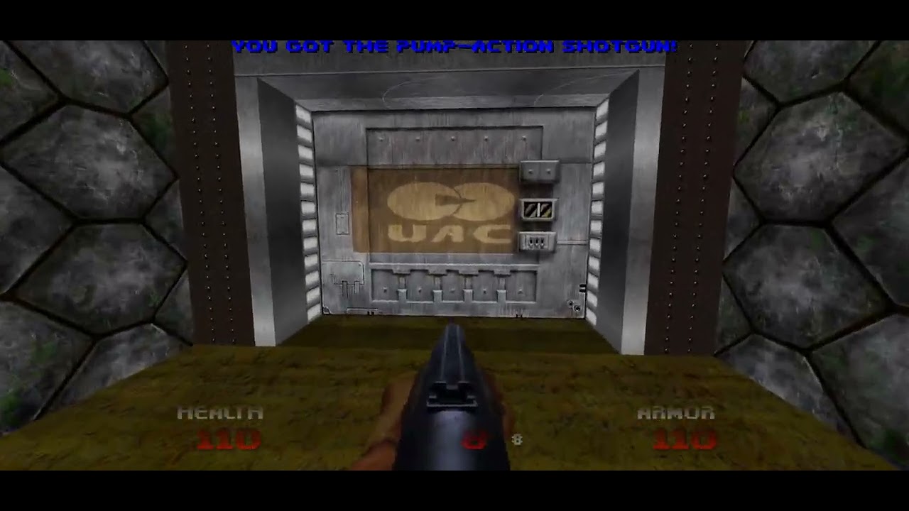 Freedoom phase 2 map 1 + Brutal DOOM 64 = ♡ - YouTube