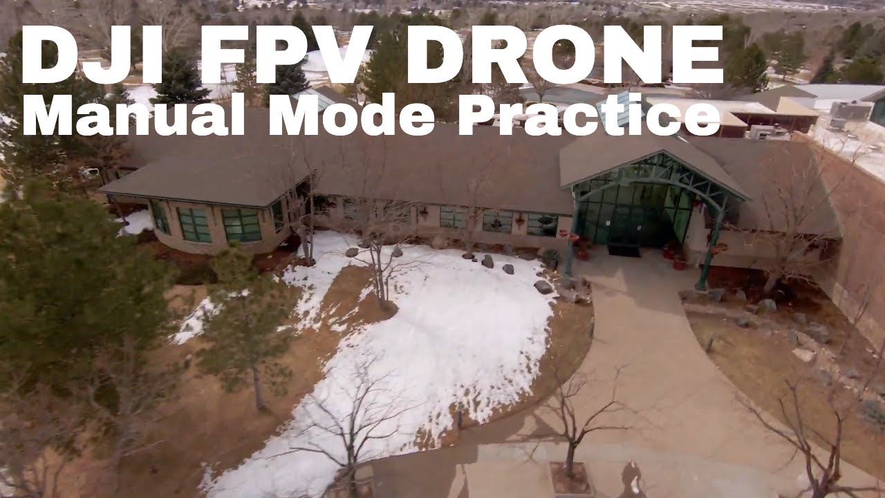 DJI FPV Drone - Manual Practice - YouTube