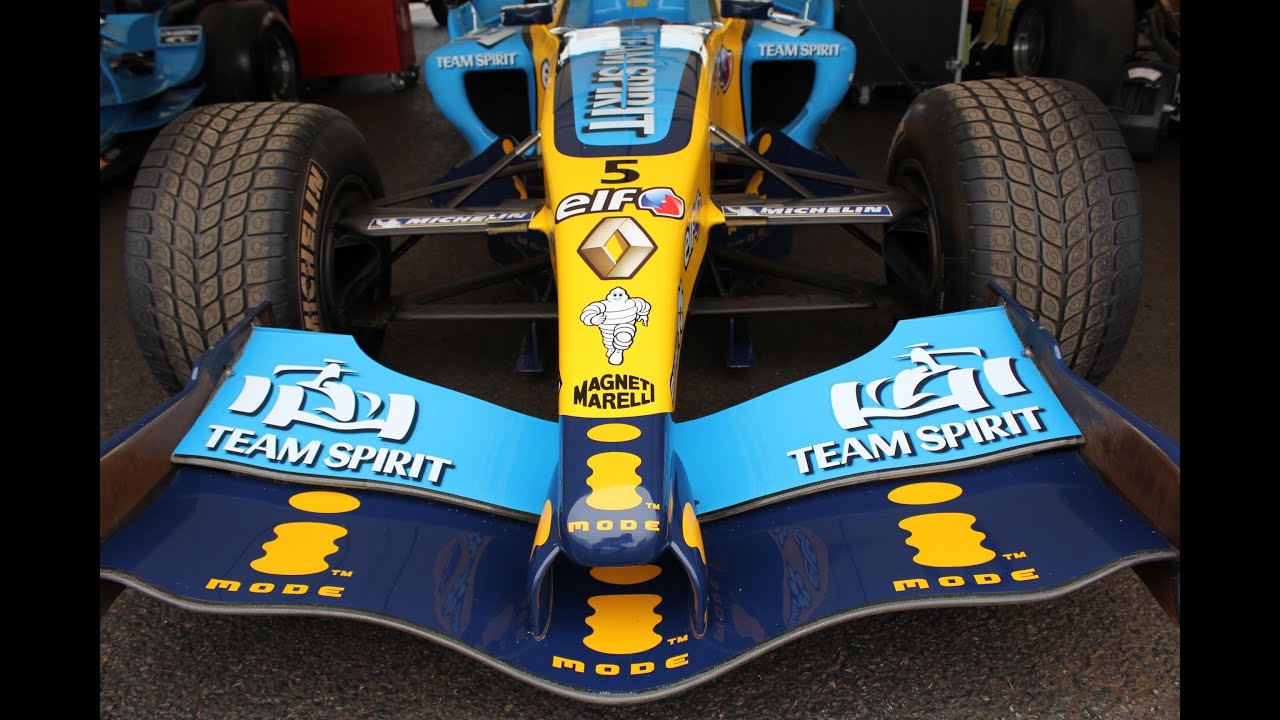 『The Histories of Renault F1』Renault R25 - YouTube