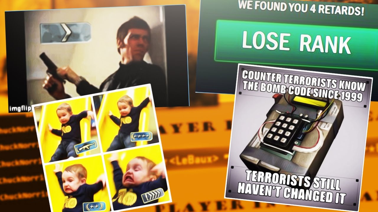 REACCIONANDO A GIFS/MEMES DE COUNTER STRIKE #1 - YouTube