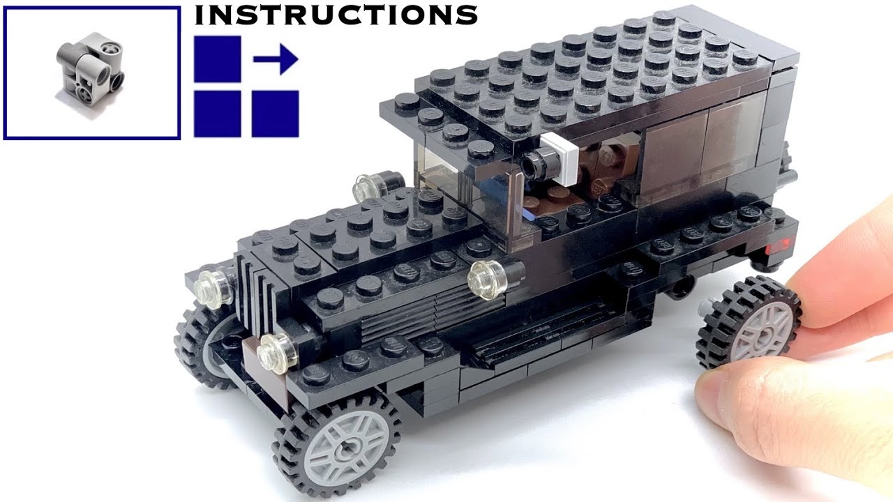 Custom Lego Model T Instructions Video! (Tutorial) - YouTube