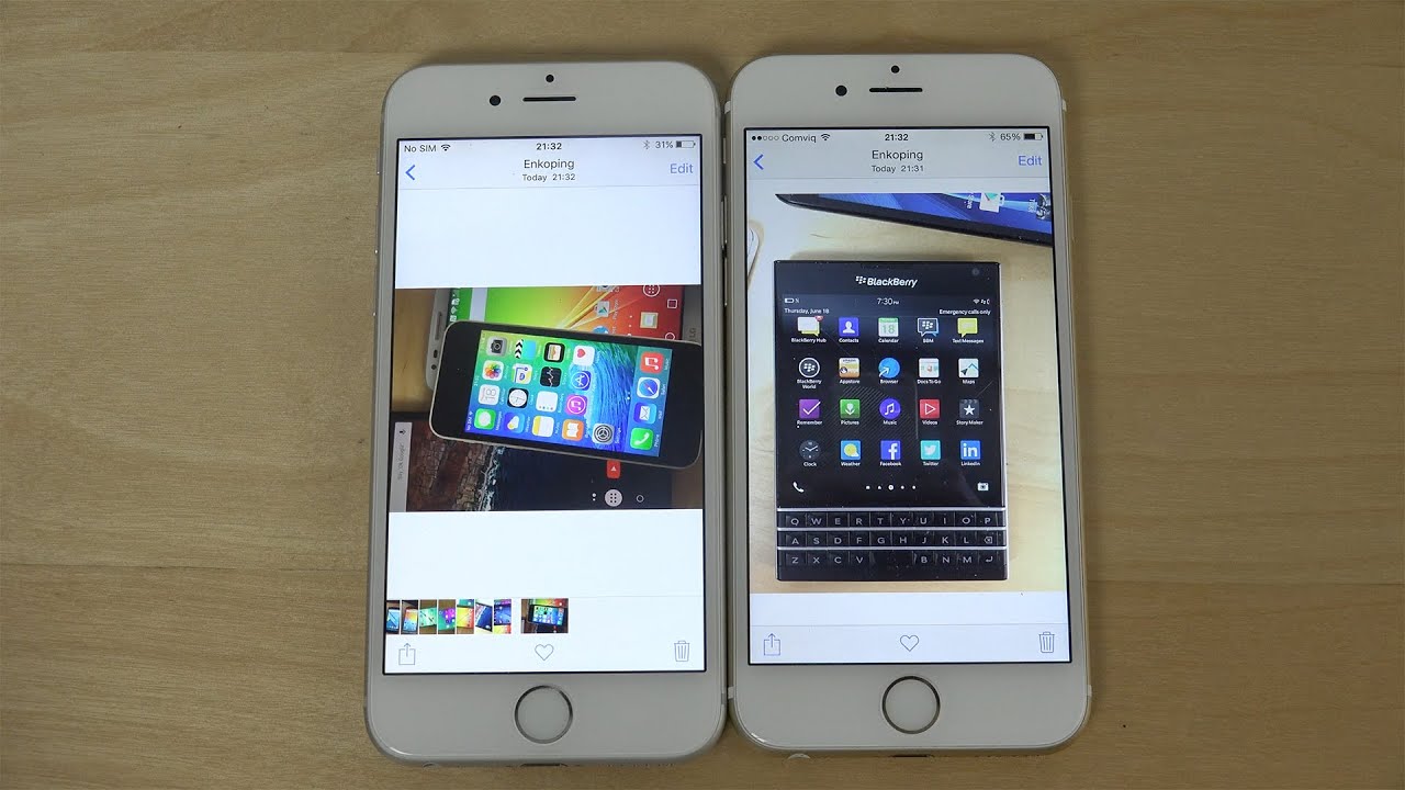 iPhone 6 iOS 9 Beta vs. iPhone 6 iOS 8.3 - Photos App Comparison Update ...