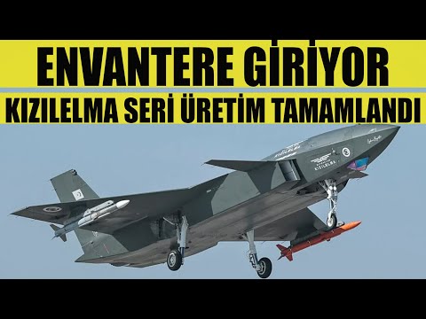 Kızılelma ENVANTERE GİRİYOR-Kızılelma SERİ ÜRETİM TAMAMLANDI