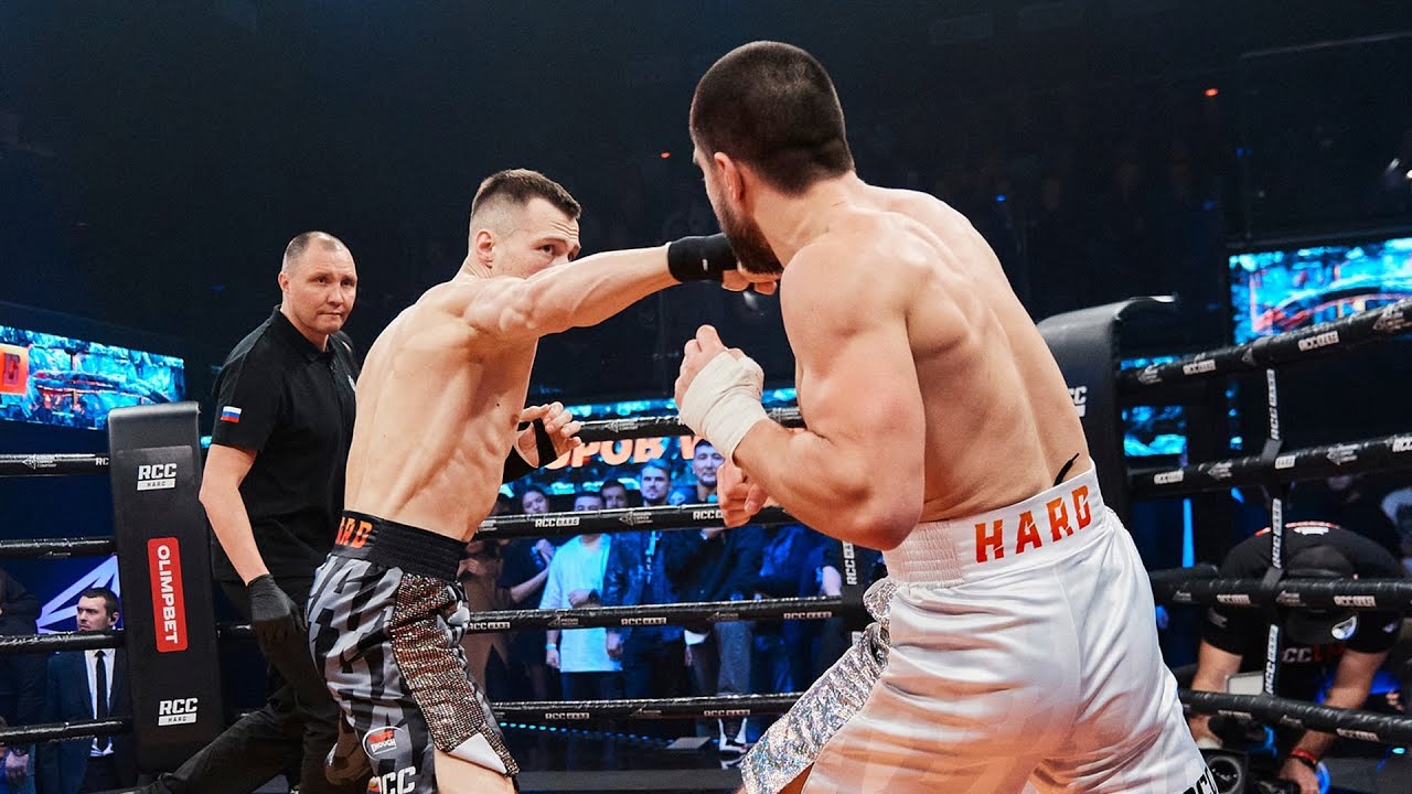 ДВА НОКДАУНА ЗА МИНУТУ | Максим Викторов vs Дмитрий Савин | RCC HARD 4 | Кулачные бои - YouTube