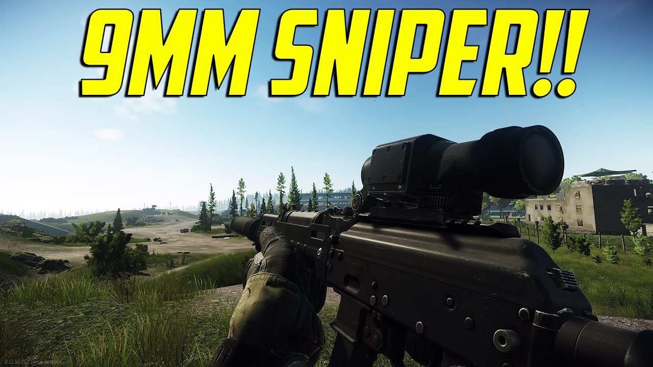 Escape From Tarkov - 9mm Sniper! - YouTube