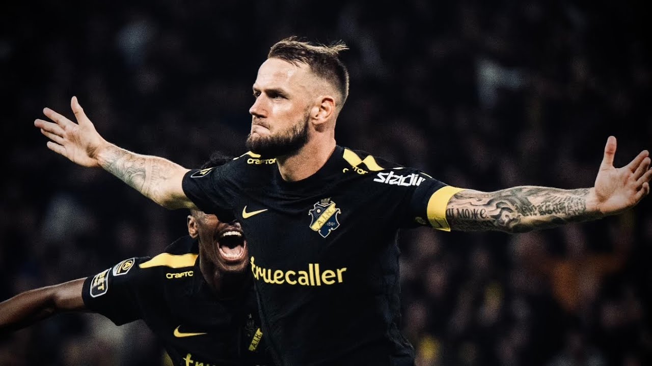 ALLA ALEXANDER MILOSEVIC MÅL I AIK - YouTube