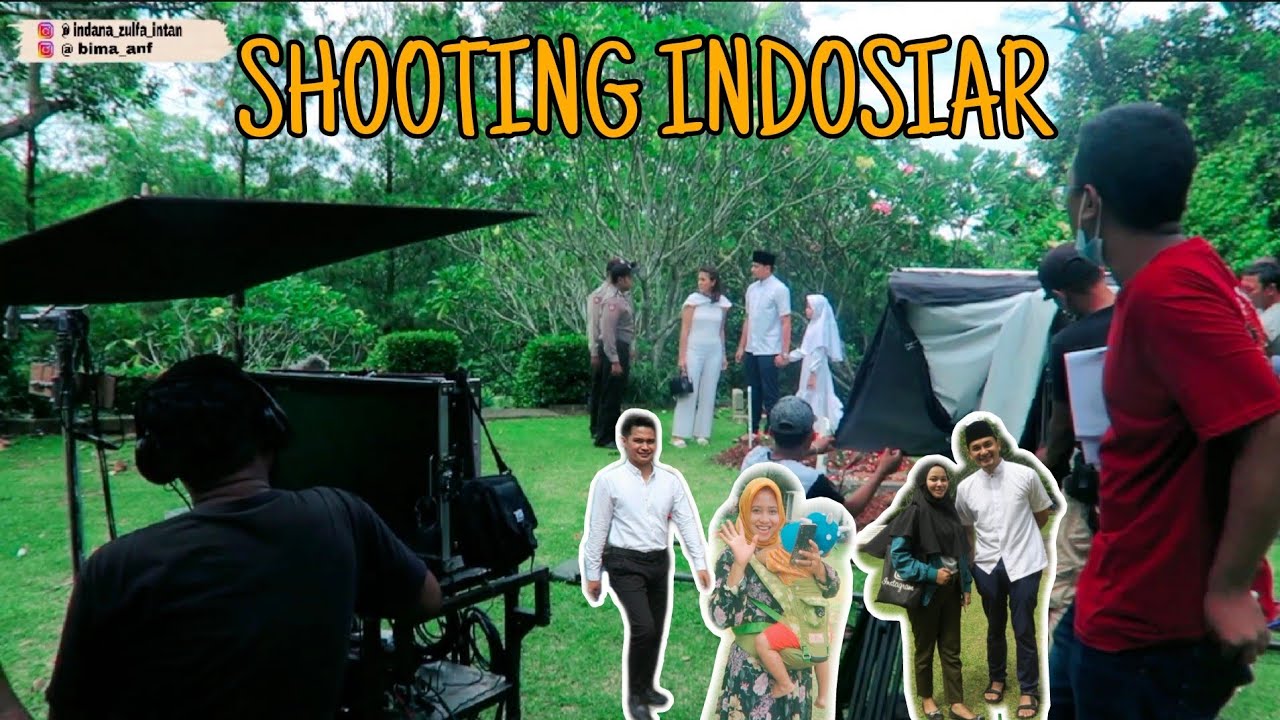 SHOOTING DI STUDIO PERSARI !!! sambil nggemb0l bayi !!! ternyata kak ...