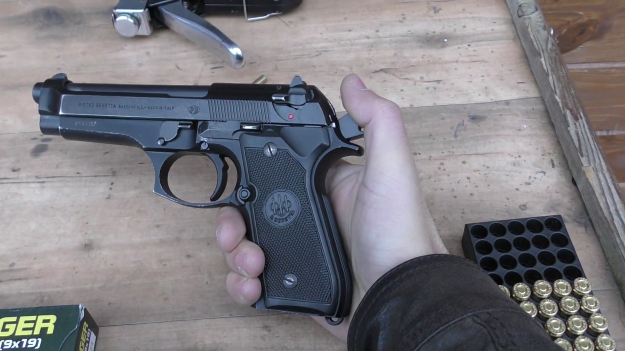 Обзор пистолета Беретта 92ФС 9х19мм / Review Beretta 92FS 9x19mm - YouTube