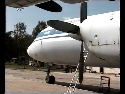 The Ilyushin IL-18 in action! - YouTube