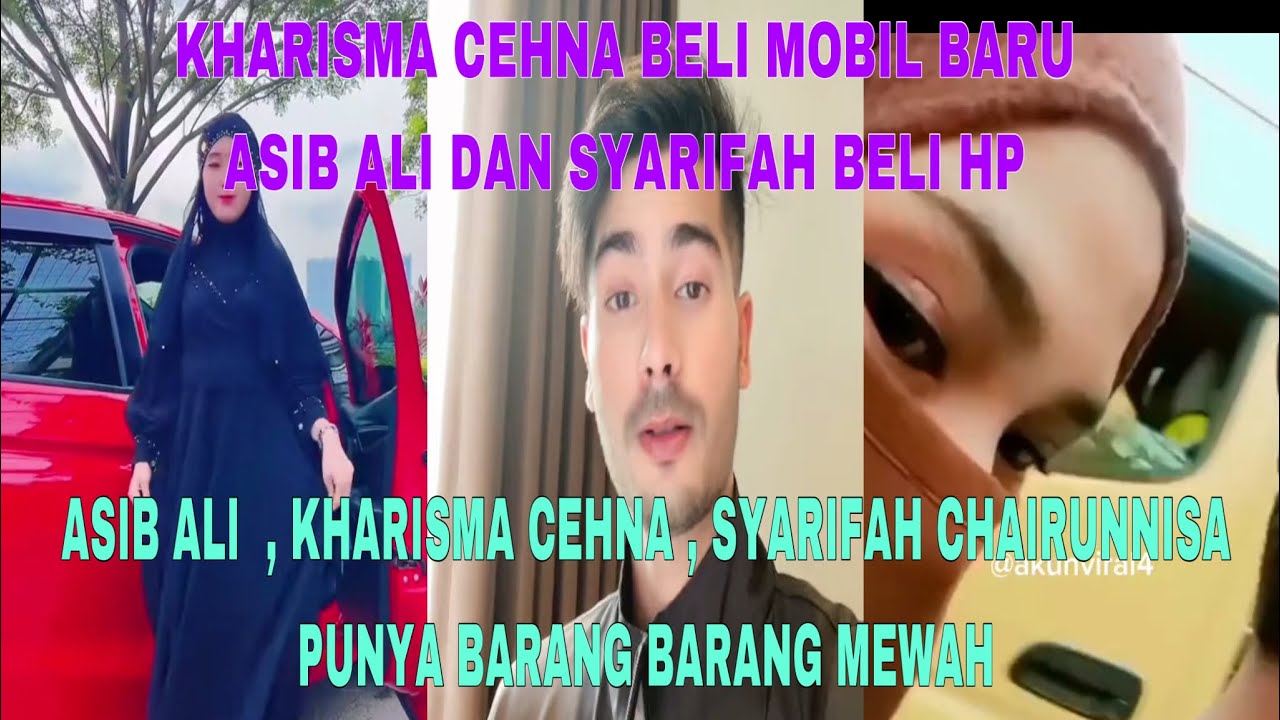ASIB ALI , KHARISMA CEHNA , SYARIFAH CHAIRUNNISA MEMBELI BARANG BARANG ...