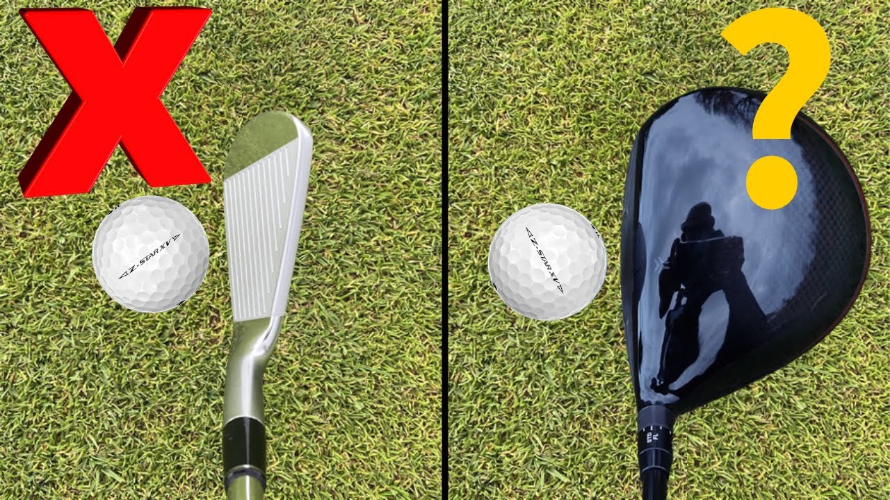 How To Aim The Golf Club CORRECTLY - Stop Slicing The Driver - YouTube