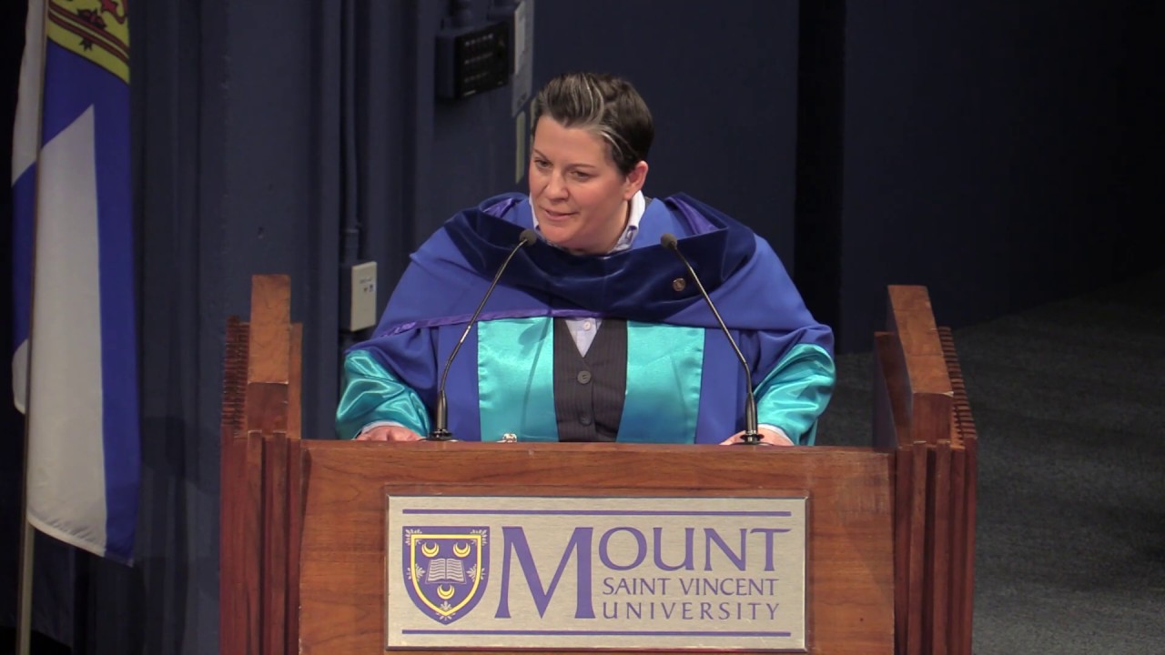 MSVU Convocation Speech: Mandy Rennehan - YouTube