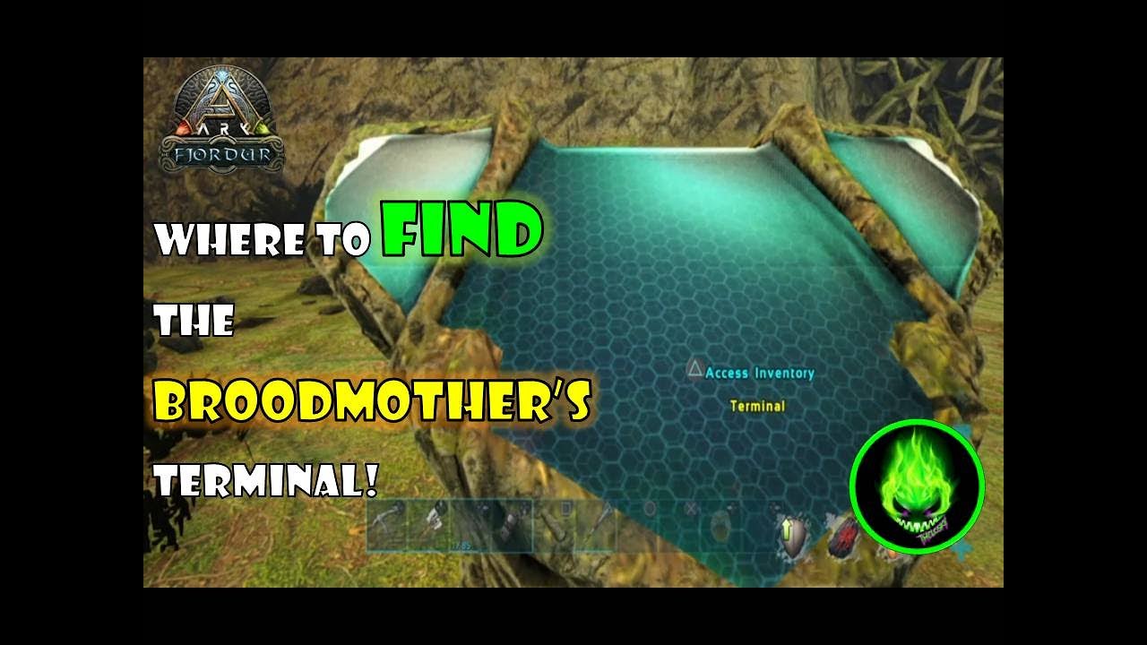 Ark Fjordur - Where To Find The BROODMOTHER Terminal! - YouTube