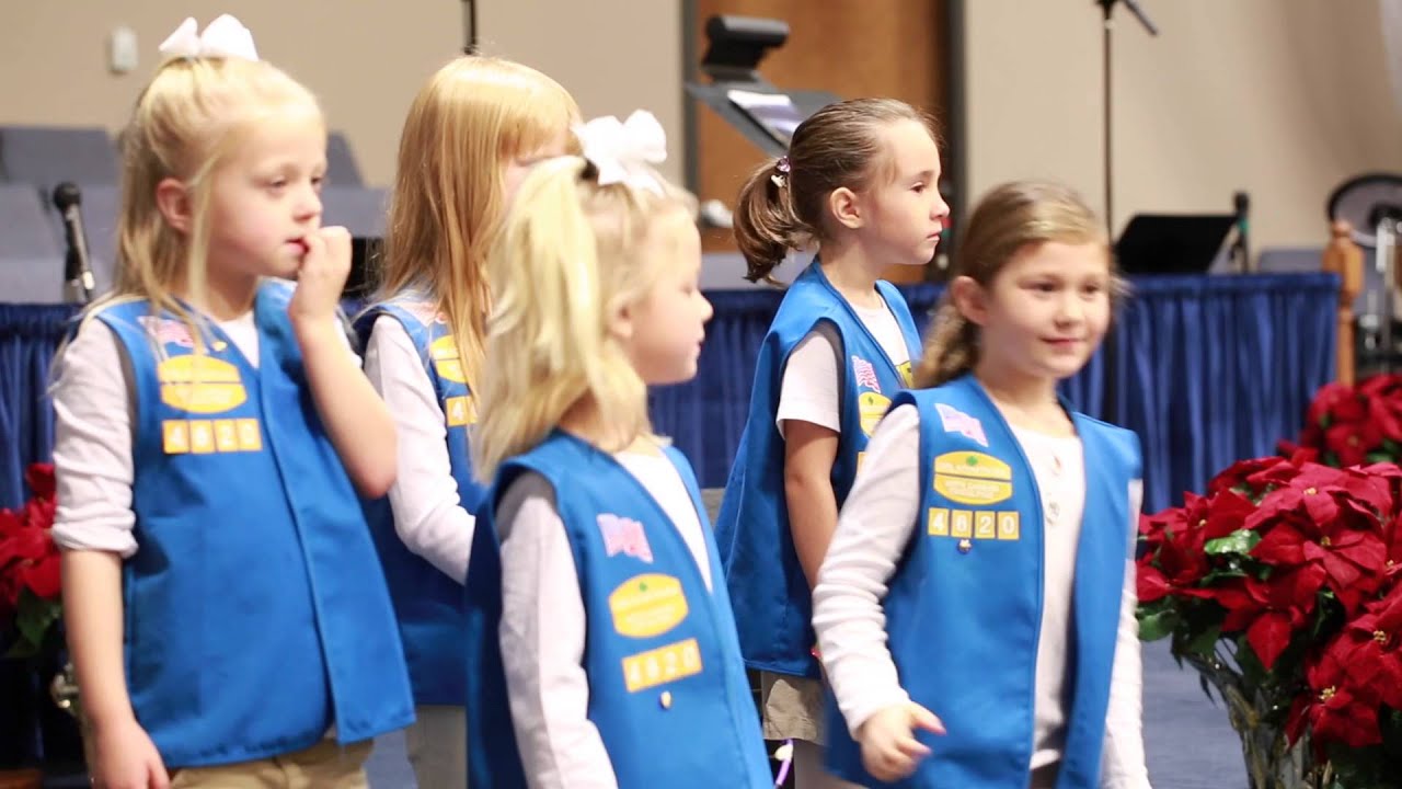 Investiture Ceremony Girls Scouts - YouTube
