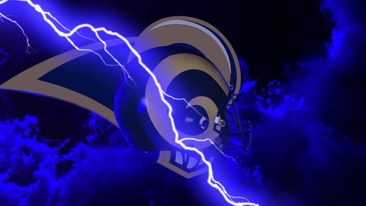 St. Louis Rams Helmet and Logo Lightning Experience - YouTube