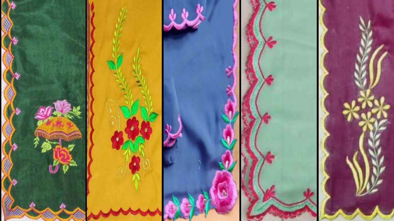 Latest Embroidery Designs || Hand Work Embroidery || Machine Embroidery ...