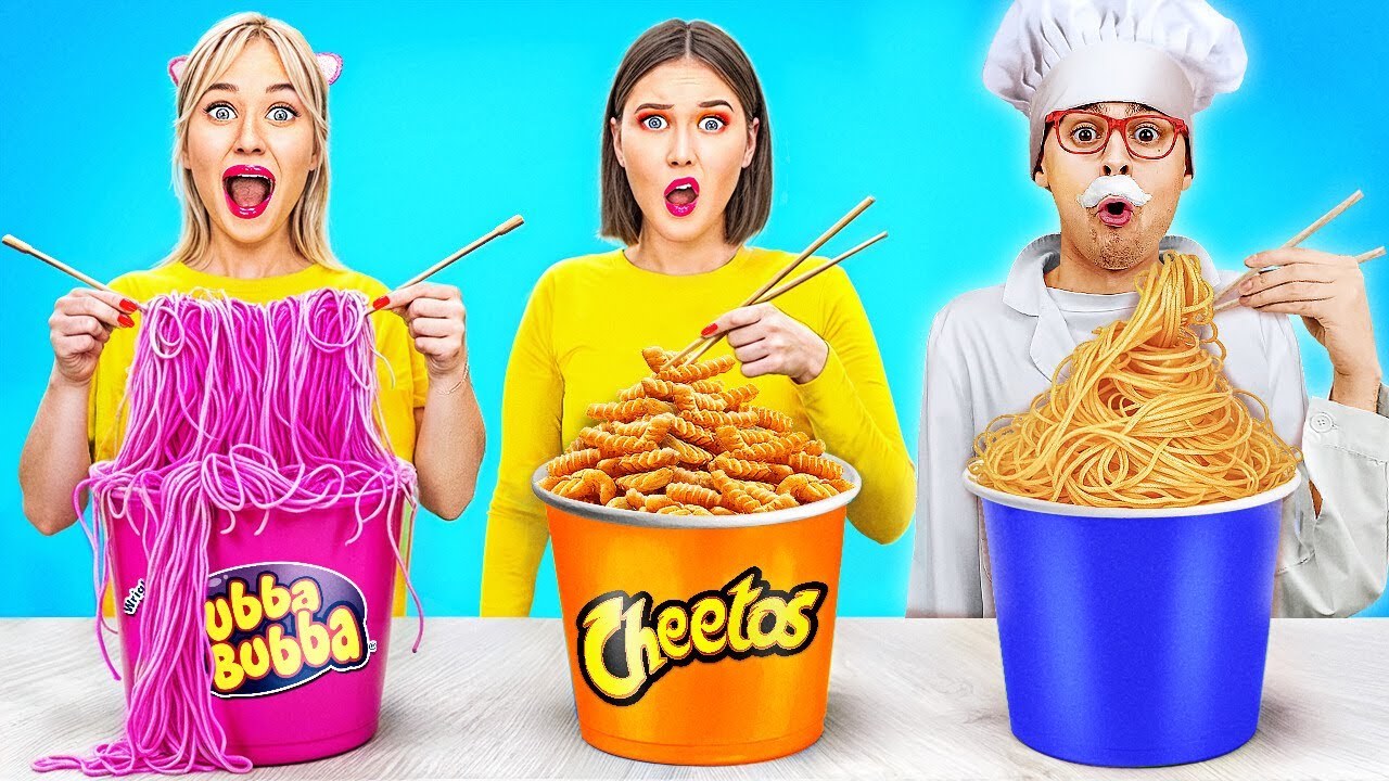 Amazing Food Challenge! Cool Kitchen Supplies & Funny Situations by 123 ...