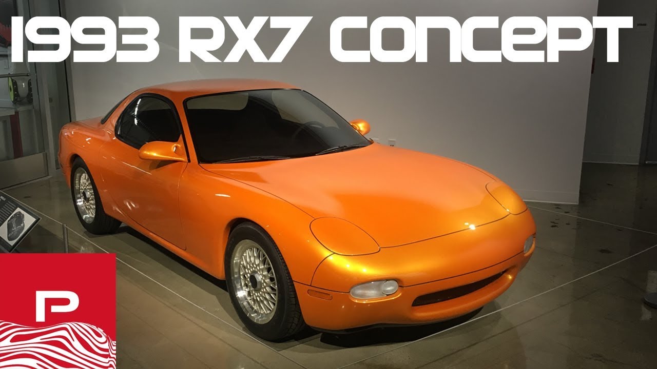1993 Mazda Rx7 Concept Car (Petersen Auto Museum) - YouTube