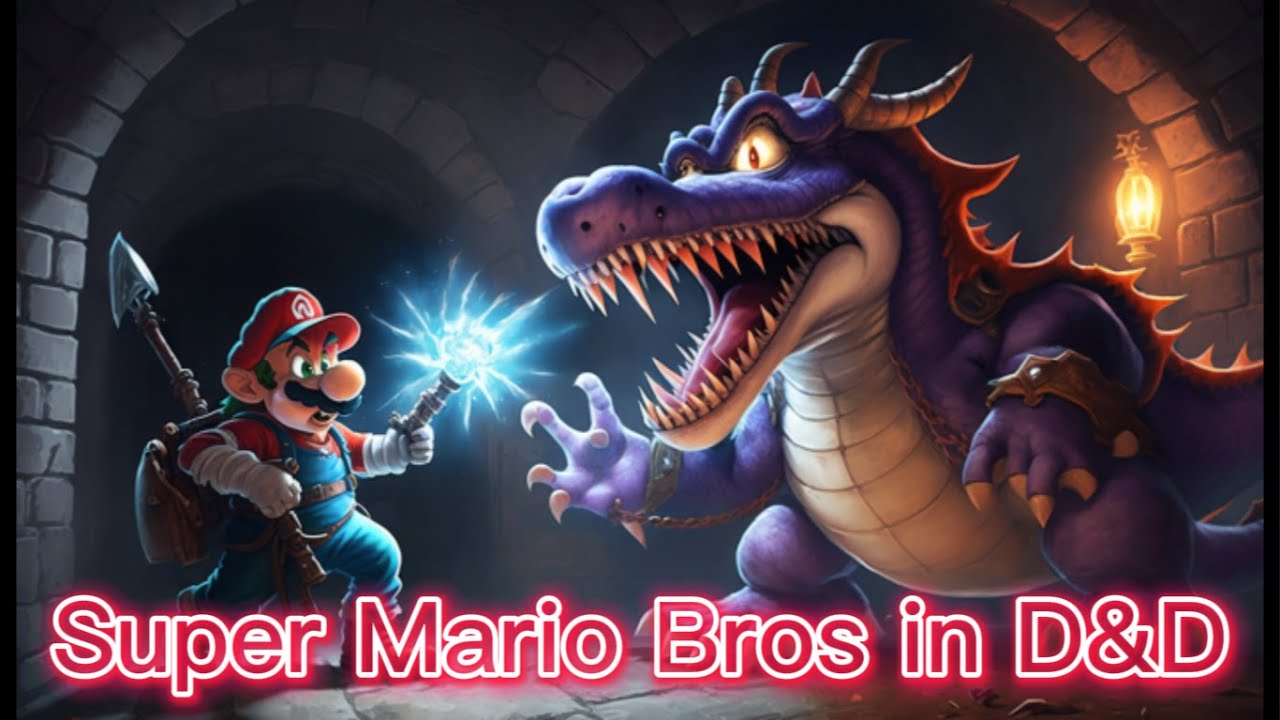 Super Mario Bros characters in Dungeons and Dragons | Created with AI ...