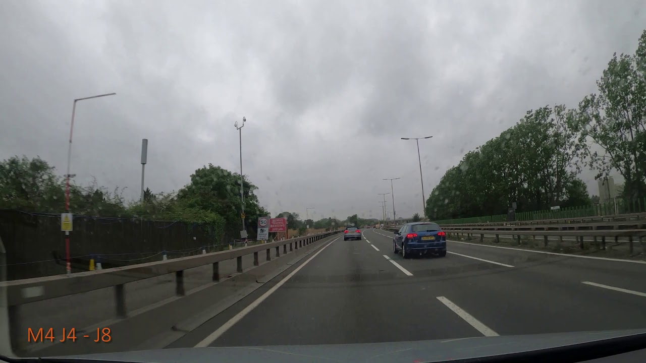 Driving M4 Heathrow To Slough British Motorways Latest 2020 Video - YouTube