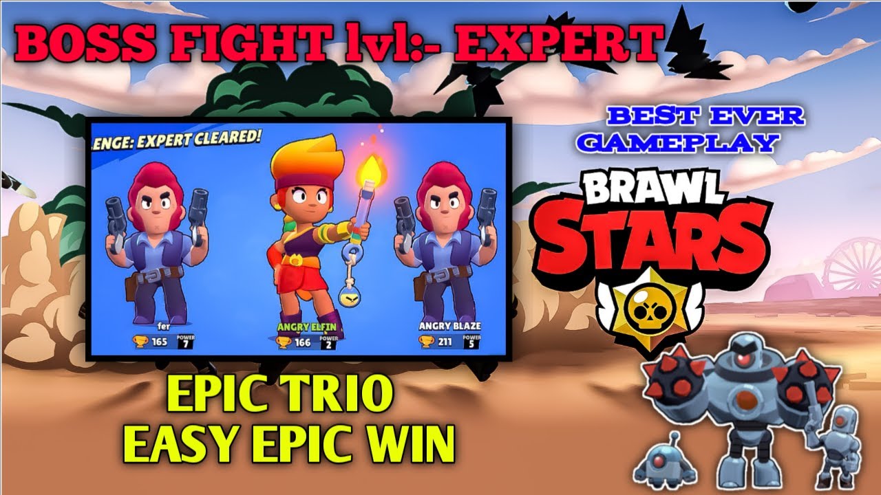 BEST EVER BOSS FIGHT | lvl- EXPERT | EPIC TRIO | COLT & AMBER | EPIC ...