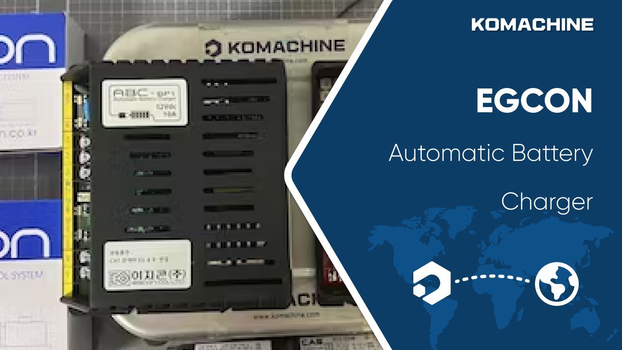 EGCON / Automatic Battery Charger (ABC-BP1) / INV-02330 - YouTube