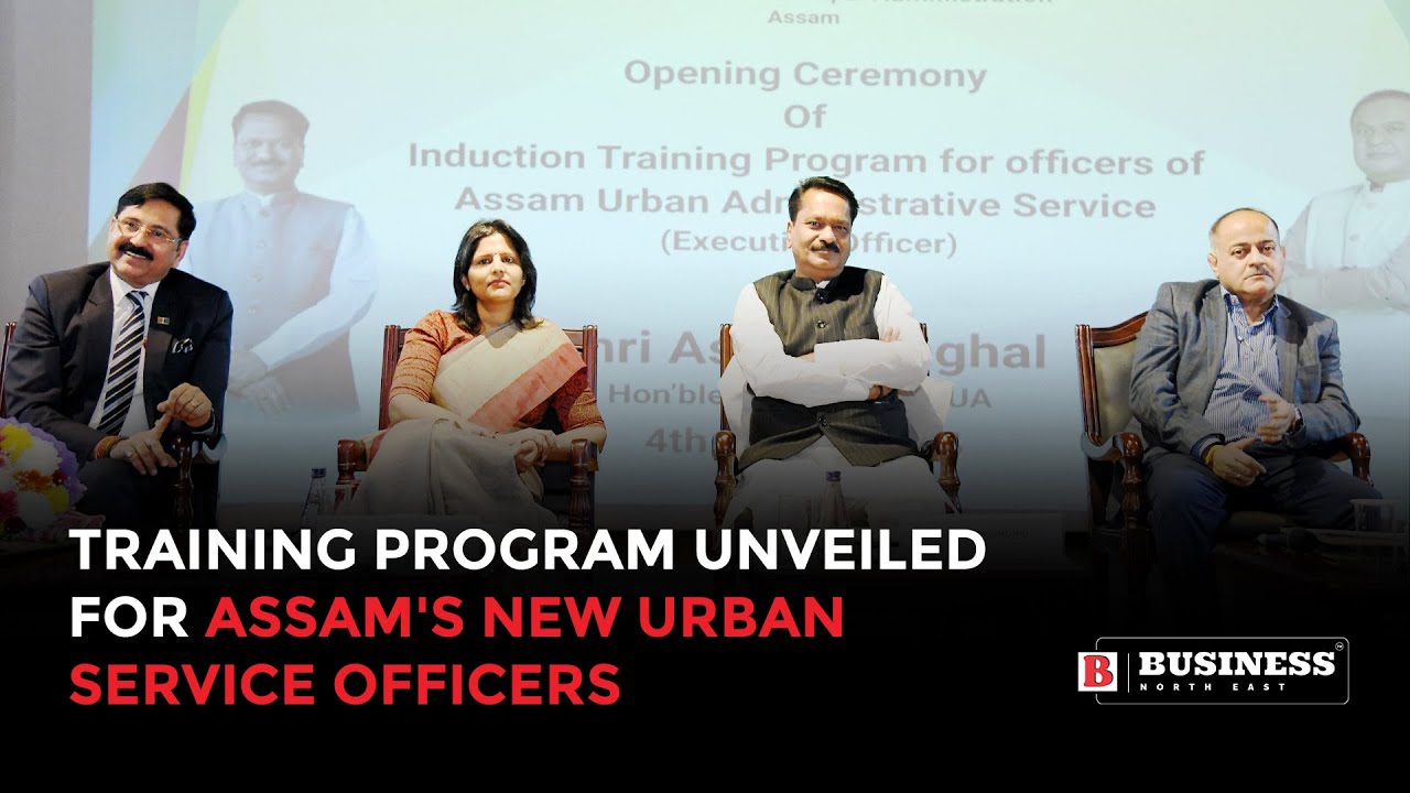 Training program unveiled for Assam's new urban service officers - YouTube