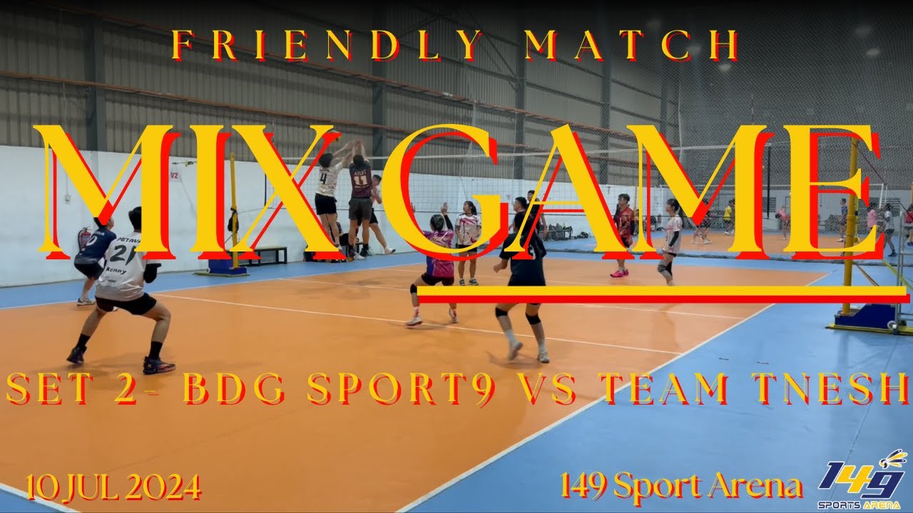 BDG Wednesday Friendly Match [Set2] Team BDG Sport-9 vs Team Tnesh 100724 - YouTube