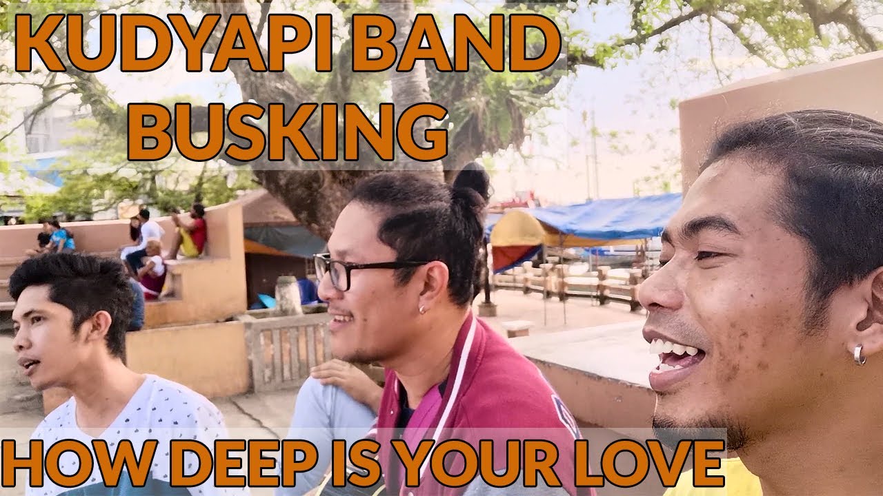 HOW DEEP IS YOUR LOVE - BEE GEES (Kudyapi Band Live Cover | Busking at Calbayog City, Nijaga ...