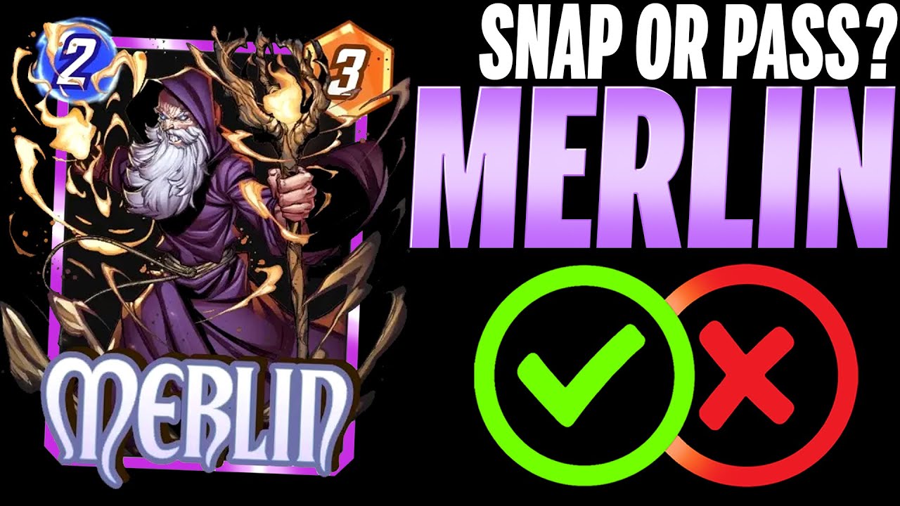 MERLIN 🧙🏻 Details & Mechanics | Snap or Pass | Marvel Snap - YouTube