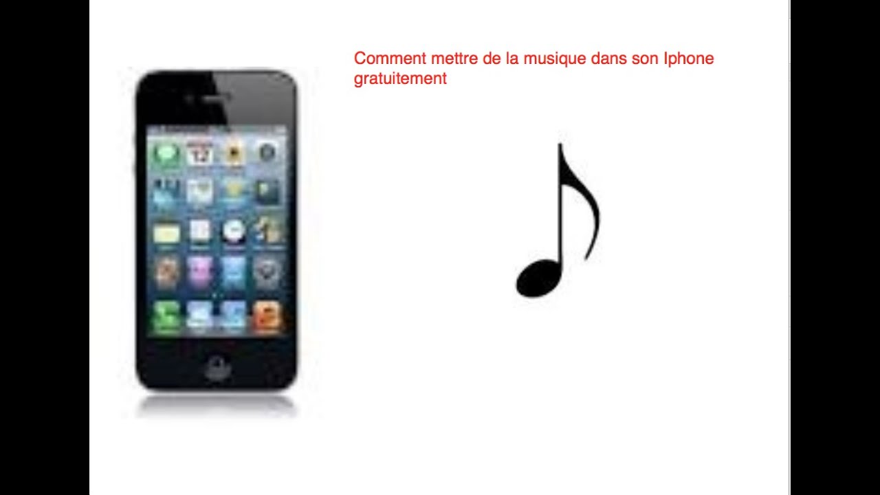 Comment mettre de la musique dans son IPhone gratuitement - YouTube