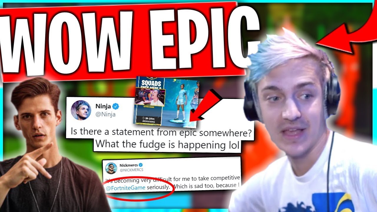 Ninja and Pros FURIOUS After Tournament is RUINED! Faze Nate Hill LOST ...