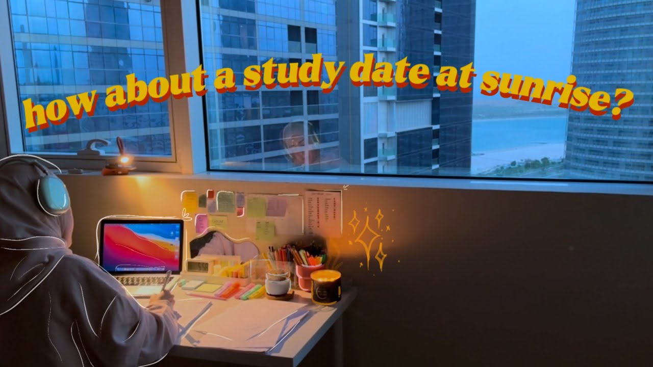 Study Date | Episode 07 | ft. Sunrise 🪴🌄 ساعة دراسة - YouTube
