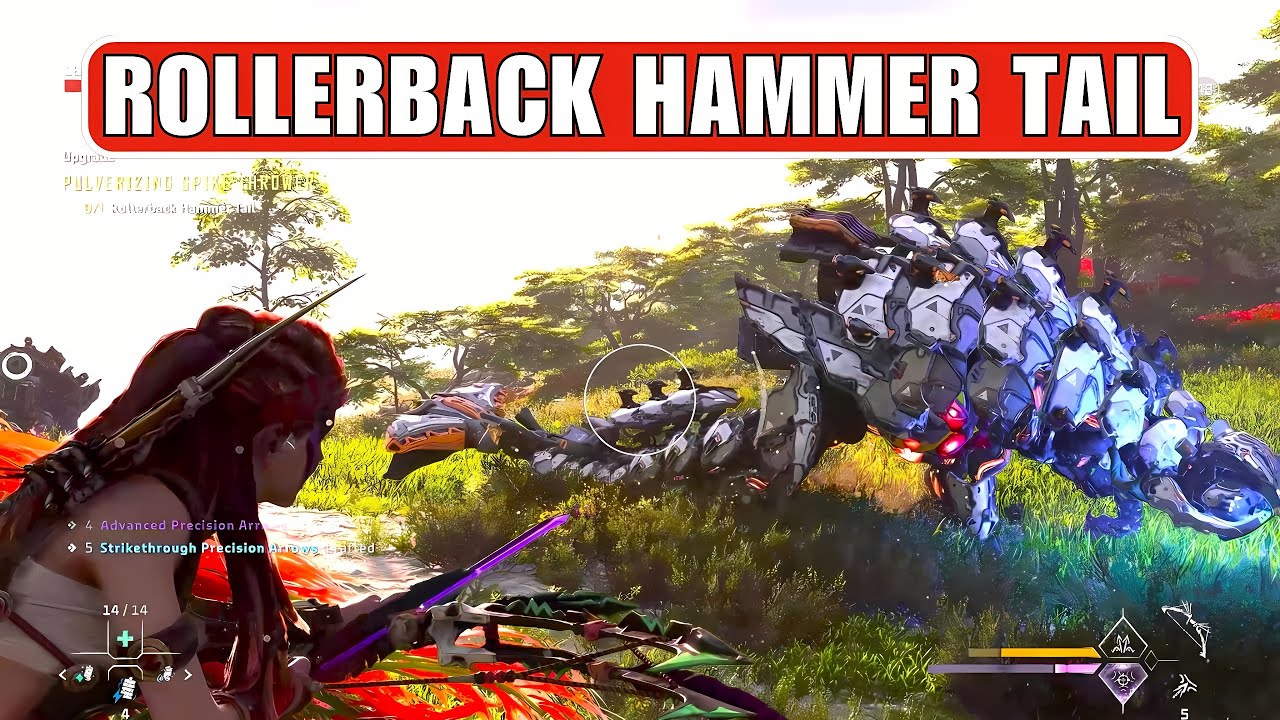 How to Get Rollerback Hammer Tail in Horizon Forbidden West - YouTube