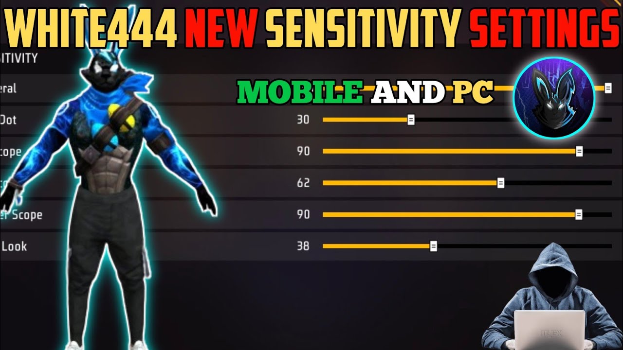 White 444 Sensitivity | white 444 new sensitivity settings | white444 sensitivity settings in ...