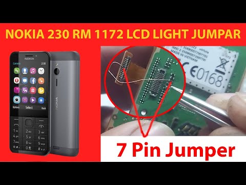 Nokia 230 RM 1172 lCD Light jumper Solution Fixed By #ANJUMREPAIRING