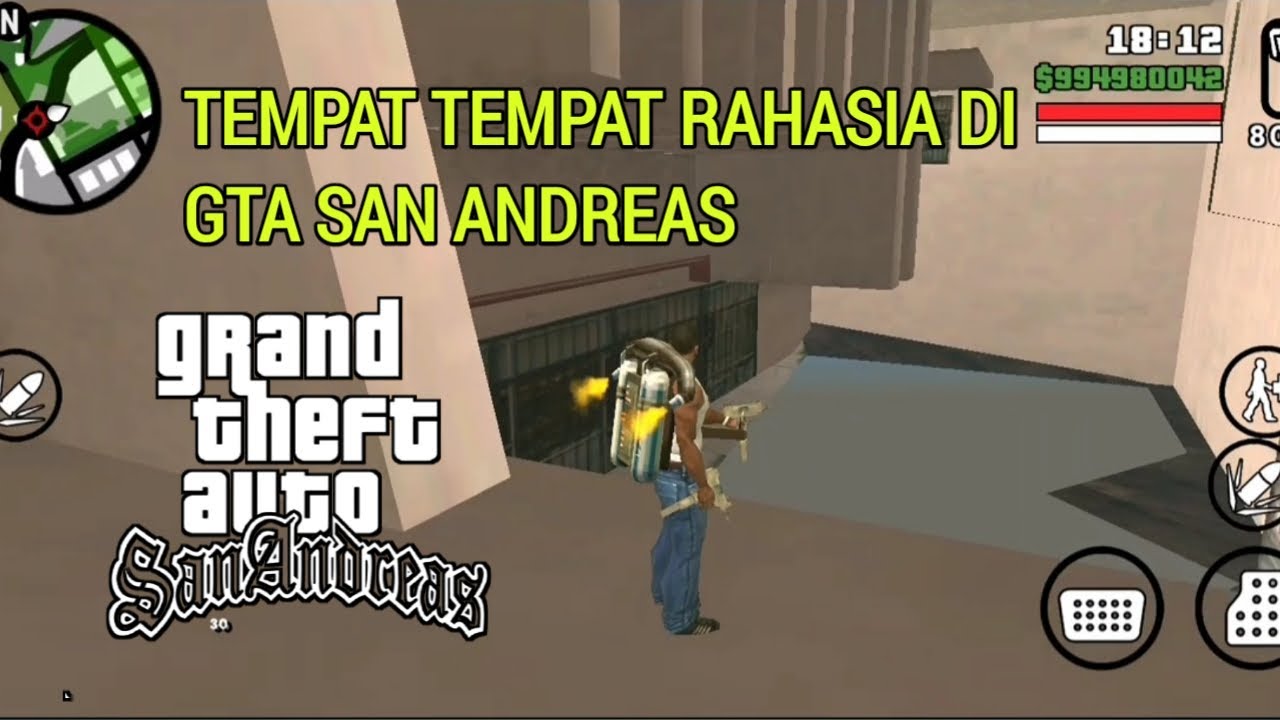 TEMPAT TEMPAT RAHASIA DI GTA SAN ANDREAS || YANG MUNGKIN BELUM KALIAN ...