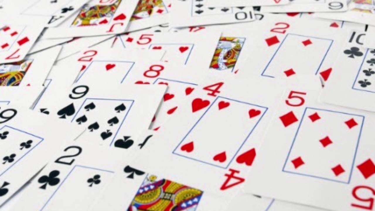 Just A Big Ol' Stack Of Playing Cards - YouTube