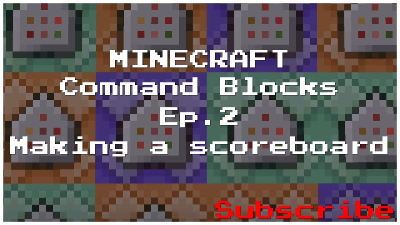 Minecraft: Easy Scoreboard Setup!! Auto Join Money System!! Ep. 2 - YouTube