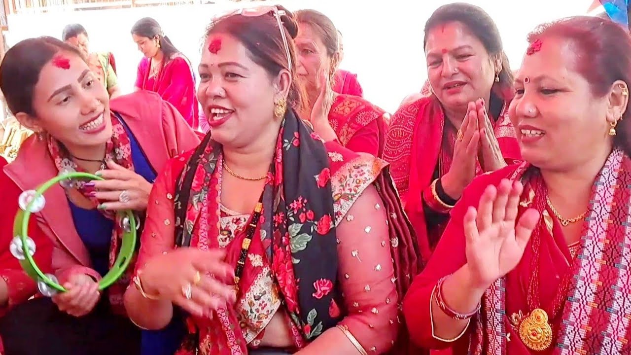 गान्टे मुला थिचेर खानेलाई। लाईभ दोहोरी गीत। Gante Mula Thicher Khanelai ...