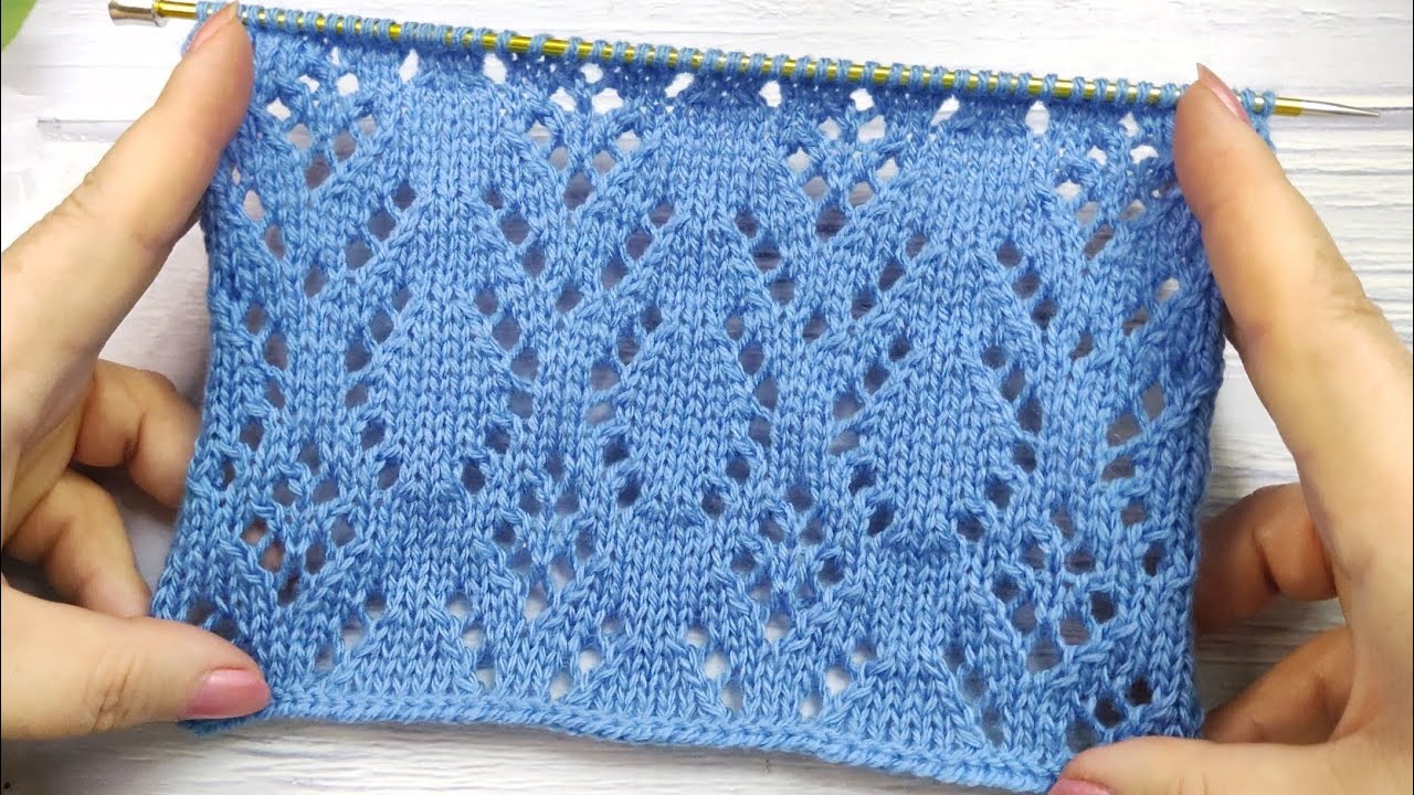 Lace Diamond Stitch | Ajour-Rautenmuster stricken | Punto Rombi ai ...