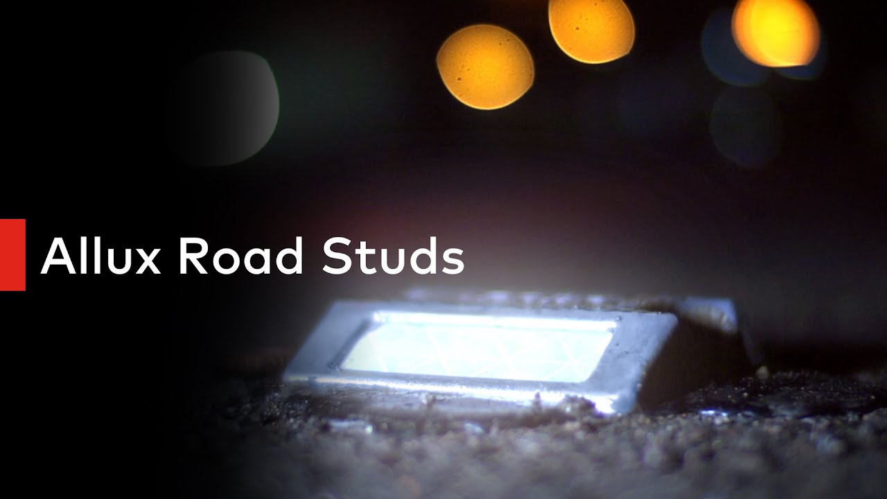 Allux Road Studs - YouTube