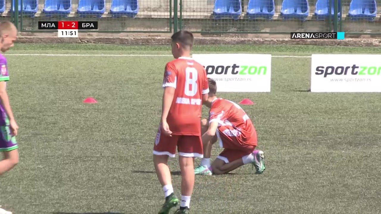 ARENINA LIGA ŠAMPIONA: OŠ "Mladost" - OŠ "Branko Radičević" 3:6 / 10.04 ...