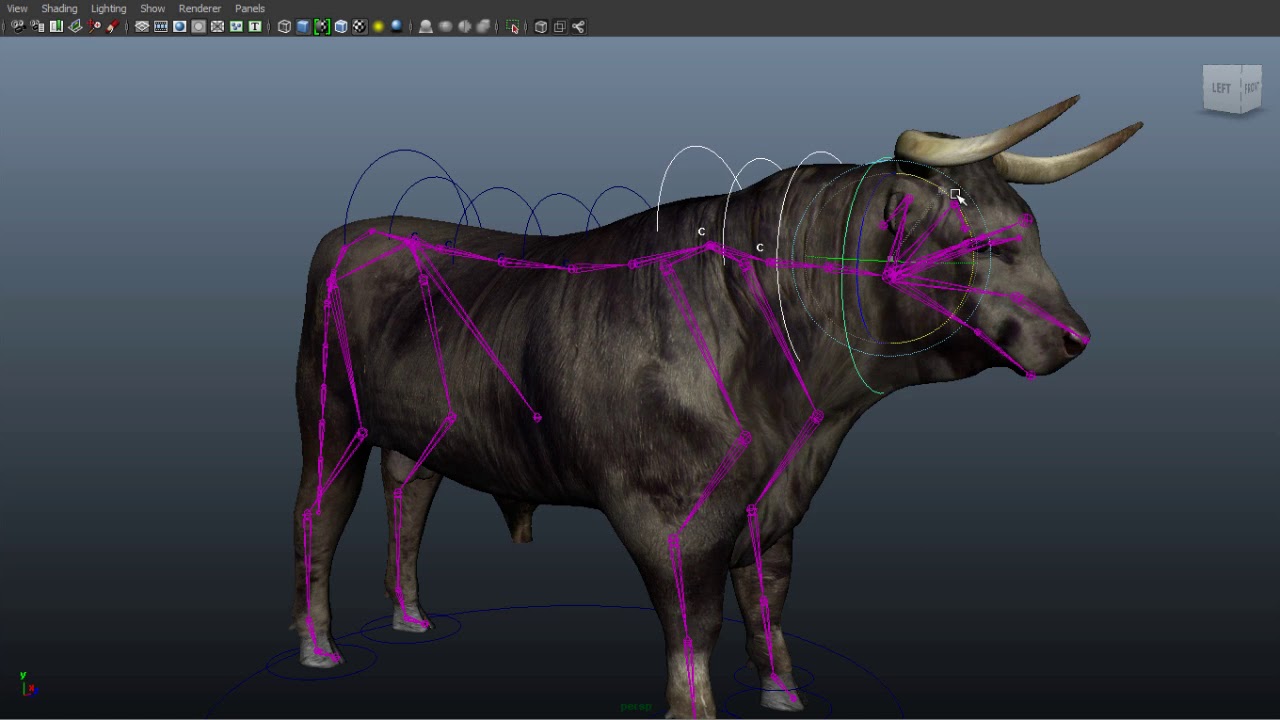 Quadruped simple rig - YouTube