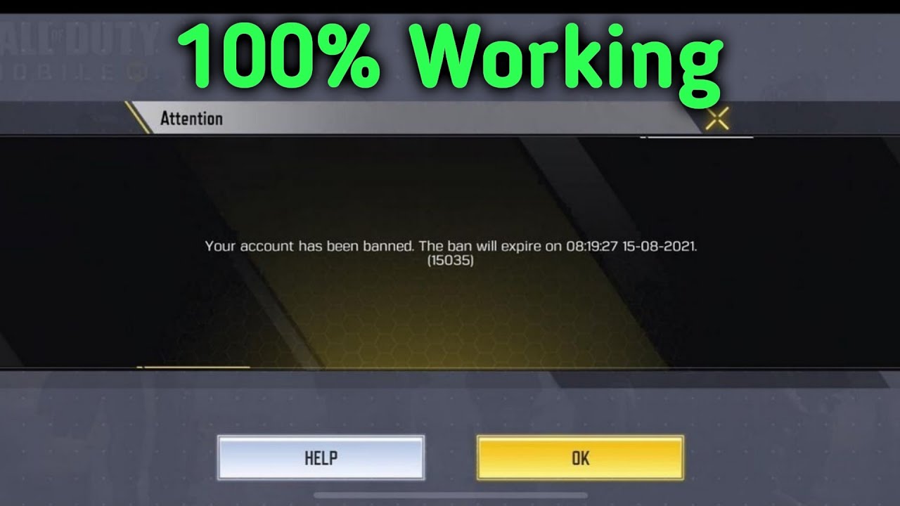 CODM Banning Accounts!? Here's the Solution - YouTube