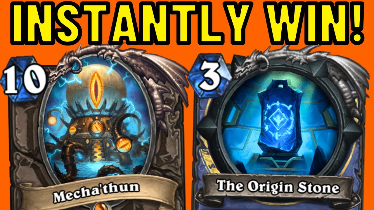 Mecha'thun MAGE with The Origin Stone??? - YouTube