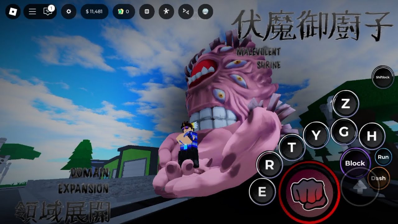 BEST HEIN ERA SUKUNA'S INCOMPLETE MALOVELENT SHRINE IN ROBLOX???? - YouTube